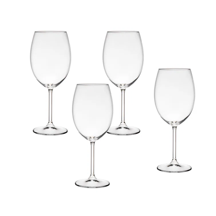 PAVILLION- SET DE 4 COPAS P/VINO CON TALLO DE 20 Oz – Kennedy Home